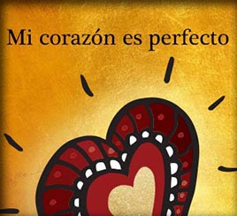 Tarjeta de Amor. Corazón perfecto, para compartir por WhatsApp en ...